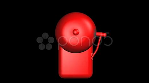 School Bell Ringing Animation