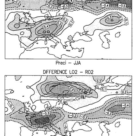 Jja Precipitation Anomalies Over Europe Mmd Figure 5 Jja Total
