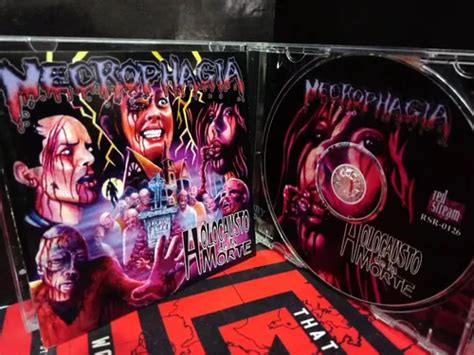 Cd Necrophagia Holocausto De La Morte Mercadolivre