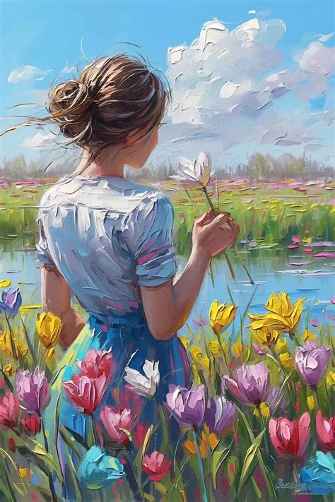 Ai绘画 油画女孩舒然 站酷zcool