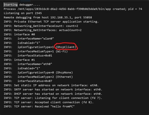 c azure sphere send data between 2 azure device client to server using tcp stack overflow