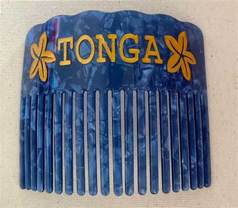 Turtle Shell Comb Polynesian Hale Kuai
