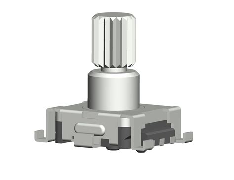 11mm Rotary Encoder With Push On Switch SMT Type For Car Audio Car Air Conditioning Car