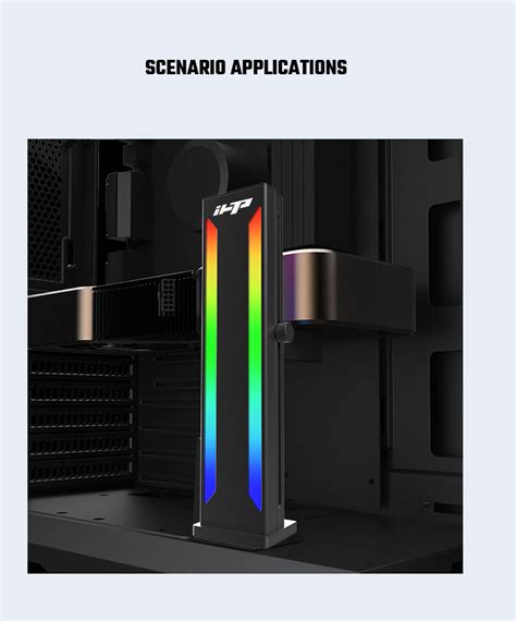 Buy Wholesale China Ihtp 5v Argb Graphics Card Gpu Brace Graphics Card Holder For Atx Matx Itx