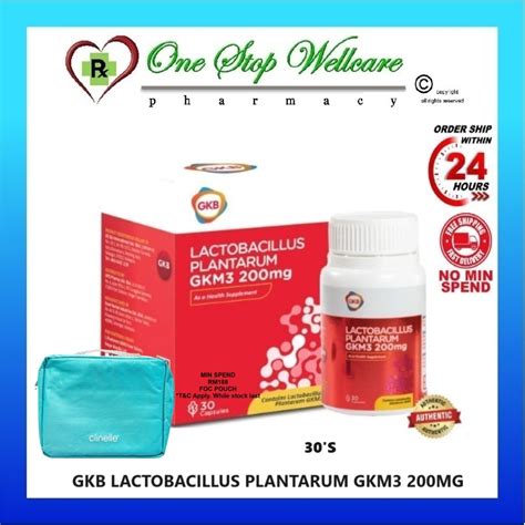 Extra 1 T Gkb Lactobacillus Plantarum Gkm3 200mg 30s 2x30s Exp042027 Shopee Malaysia