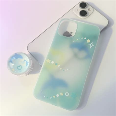 나인틴프라이데이 신상 ️ 무광 매트 돌핀 돌고래 별 폰케이스 아이폰케이스 갤럭시케이스 아이폰 16 15 프로 갤럭시s24 23 울트라 반구 젤하드 그립 스마트톡 생일