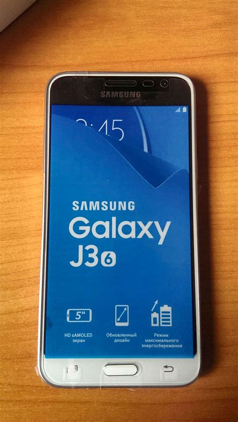 Смартфон Samsung Galaxy J3 SM-J320F (белый) — купить в интернет ...