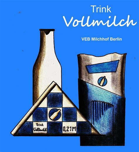 Ddr Trink Vollmilch Ddr Trink Vollmilch Zeichnungen Typisch Ddr