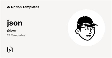 Json Template Creator Notion Marketplace