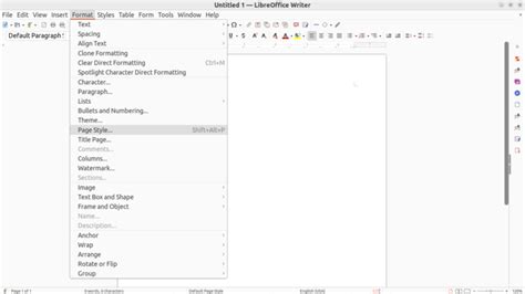 Change Page Margins In LibreOffice Writer I Do Web Work