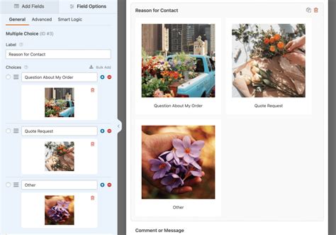 How To Add Radio Buttons With Images To WordPress Forms