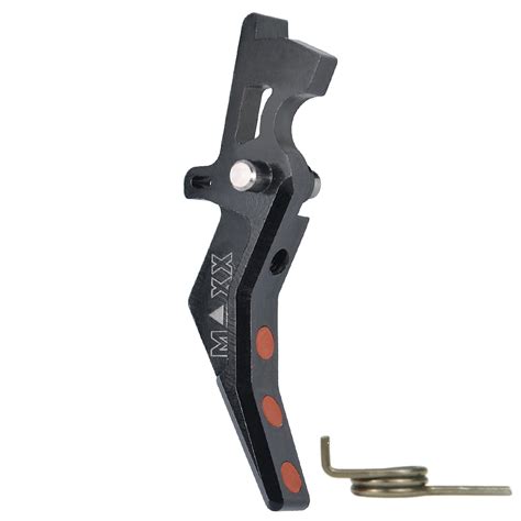 CNC Aluminum Advanced Trigger Style B Black