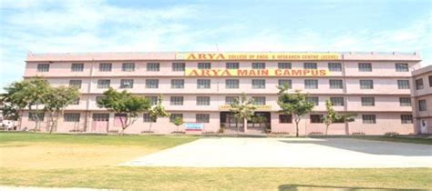 Arya College Of Engineering And Research Centre Jaipur Courses Fees