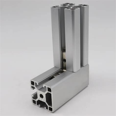 알루미늄 프로파일 액세서리 T 슬롯 커넥터 90 학위 각도 비행기 인테리어 브라켓