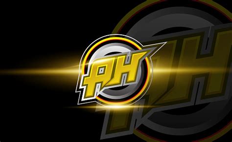 Esport 트위치 및 게임 로고 템플릿을 위한 초기 문자 Ah 벡터 모노그램 로고 디자인 0명에 대한 스톡 벡터 아트 및 기타 이미지 Istock