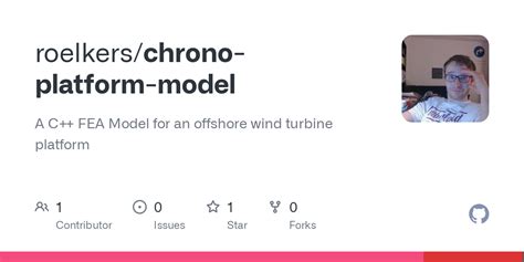 GitHub Roelkers Chrono Platform Model A C FEA Model For An Offshore Wind Turbine Platform