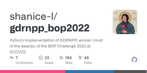 issues · shanice l gdrnpp bop2022 · github