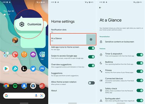 How To Use Android 12 At A Glance Widget Technipages