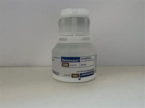 New Ge Healthcare Y530 Omnipaque 300 Mg Iml Iohexol 50 Ml Disposables General For Sale