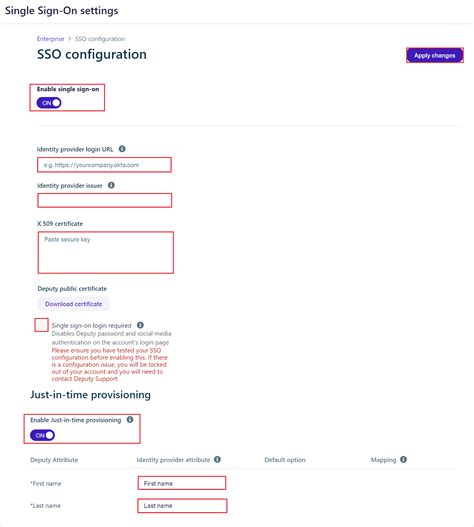 Configure Deputy For Single Sign On With Microsoft Entra ID Microsoft Entra ID Microsoft Learn