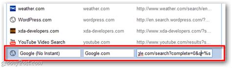 How To Disable Google Instant Search