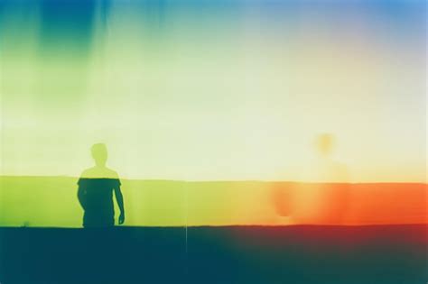 Premium Ai Image Vintage Film Photo Defects Overexposure Vignettes And Color Distortions