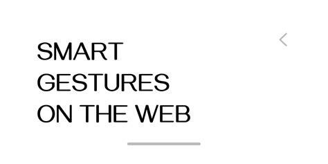 Github Frontend Sensei Smart Back Smart Gesture For Navigation Across Web Application