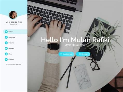 30 Professional HTML CSS Resume Templates For Free Download And Premium Super Dev Resources