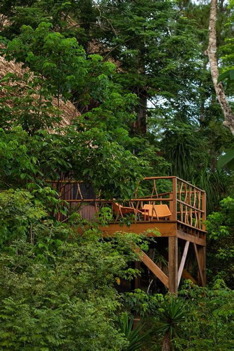 Gaïa Riverlodge Waterfall View Cabana Belize