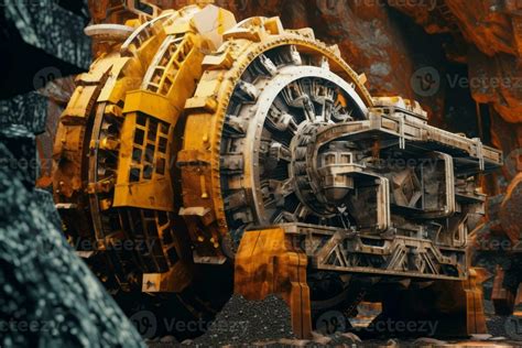 Image Showcasing The Intricate Machinery And Processes Involved In Extracting Minerals From Raw