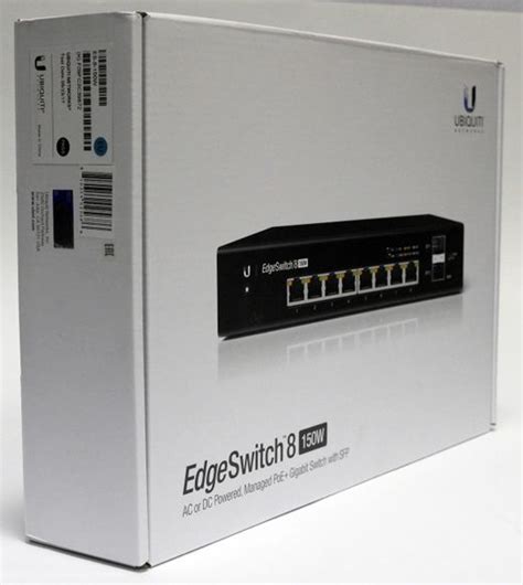 Обзор коммутатора UBIQUITI EDGE Switch ES-8-150W