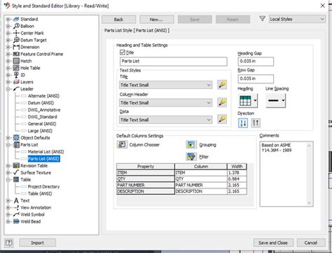 Solved Bom Parts List Sub Assembly Parts Autodesk Community
