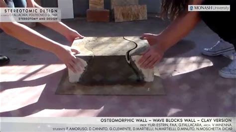 Stereotomic Design With Monash University Youtube