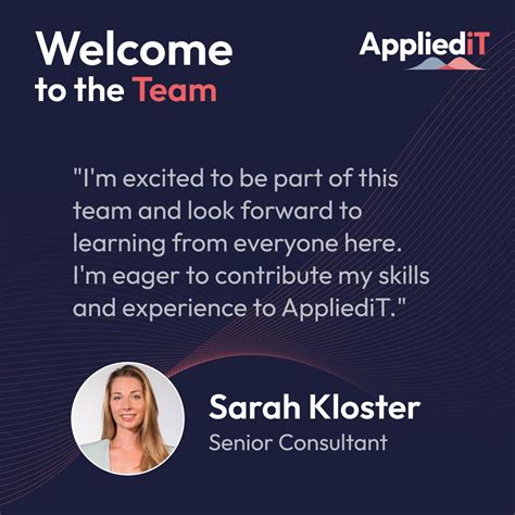 Appliedit On Linkedin Team Welcome Dataanalytics Consultant