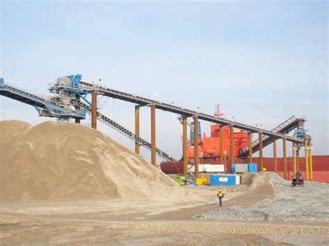 Ship Loading Conveyor Bulk Material Loading System Ske Industries