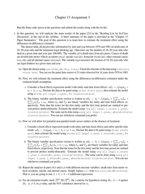 Econ Shu301 Assignment Ch13 3 Pdf