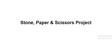 internship python rockpaperscissors project codsoft programming