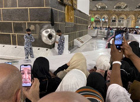 Inside Kaaba Black Stone The Black Stone