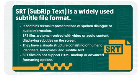 vtt and srt files for mcns technical differences amberscript