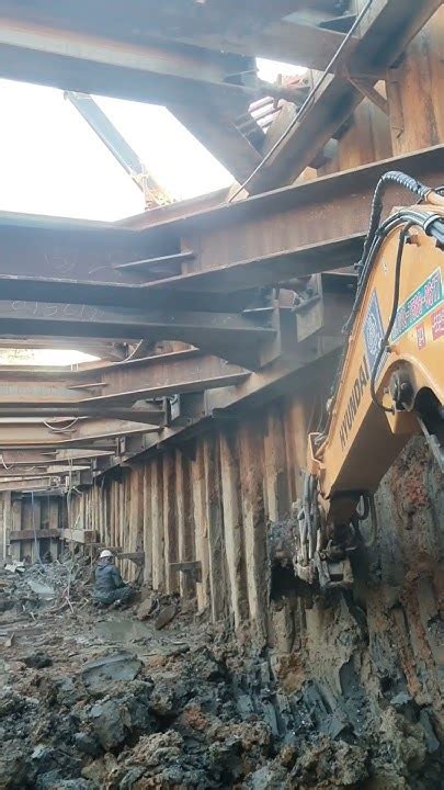 Sheet Pile 흙막이터파기 Korea Excavator Operator 미래종합중기 광양시포크레인 광양시굴삭기 광양시굴착기