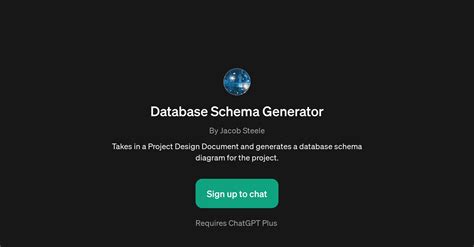 Database Schema Generator Top Ai List