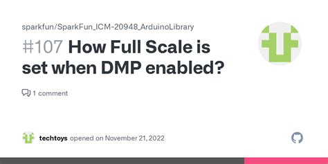How Full Scale Is Set When Dmp Enabled · Issue 107 · Sparkfunsparkfunicm 20948