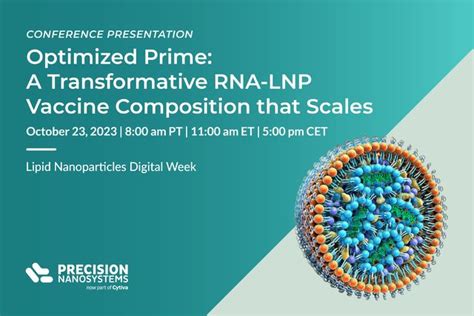 Precision Nanosystems Inc On Linkedin Tides Lnp Mrna