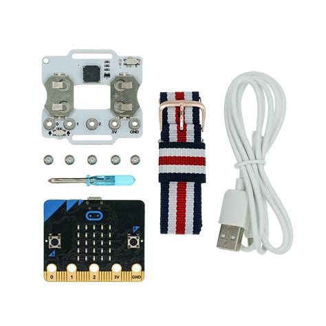 Educational DIY Programming Micro Bit Smart Coding Kit Watch Wearable Device Fit For Scratch