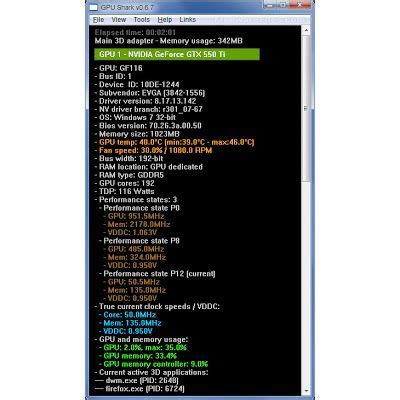A Free And Lightweight Monitoring Tool For GeForce GPU Shark Is A Free Utility It Is Very