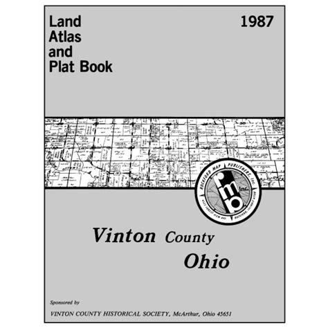 Ohio Vinton County Plat Map And Gis Rockford Map Publishers