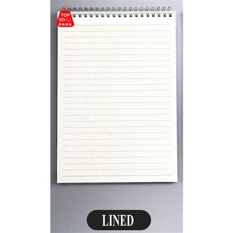 Topso Ph Double Spring Notepad Refillable Notebook Line B5 A5 A6 Notebook Writing Notebook
