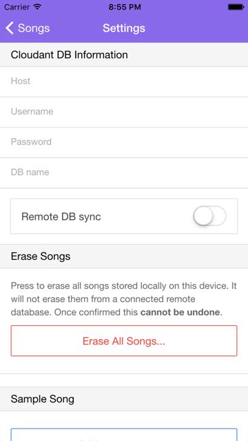 Songs I Know Ionic App