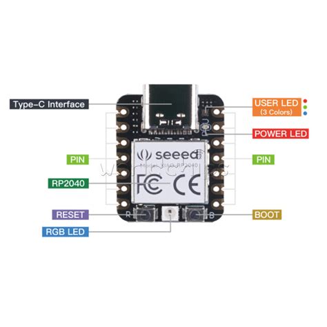 seeed xiao rp2040 microcontroller 2 core arm cortex ubuy india