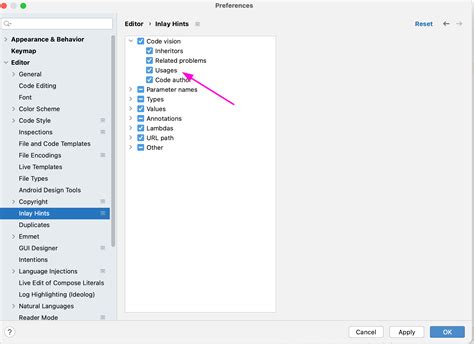 Java Removal Of Usages Links In Intellij Stack Overflow